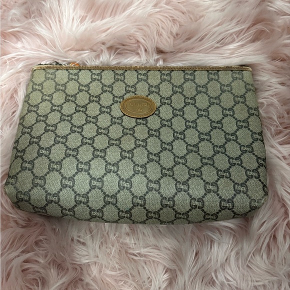 Gucci | Bags | Gucci Plus Beige And Brown Womens Clutch Bag | Poshmark